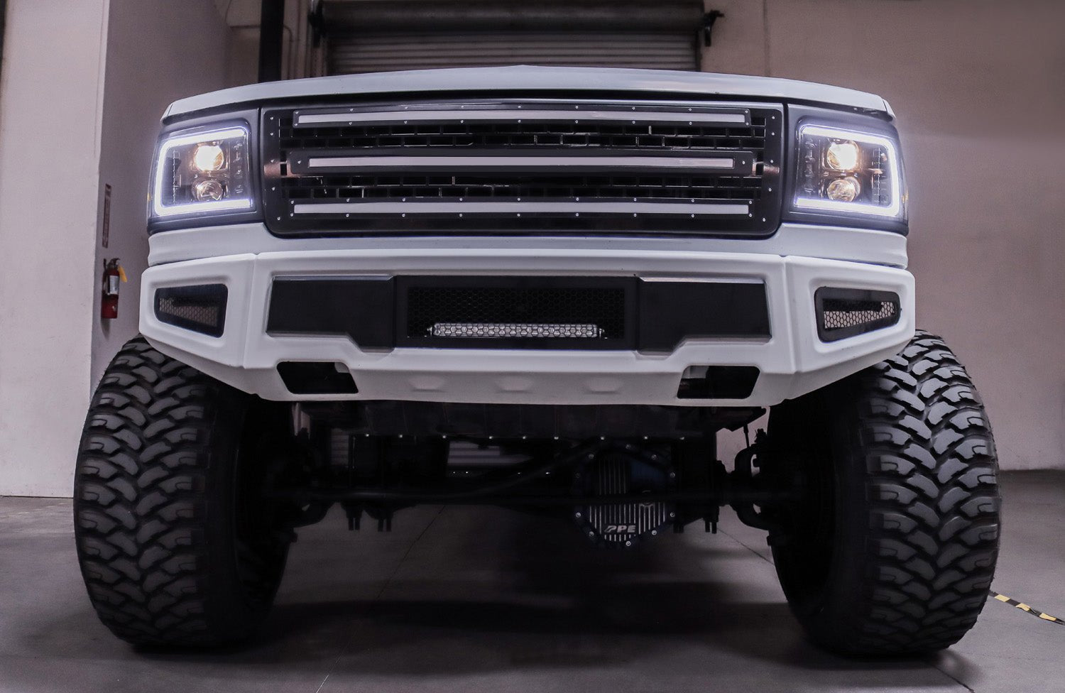 92-96 Ford OBS F-Series/Bronco PRO-Series Halogen Projector Headlights ...