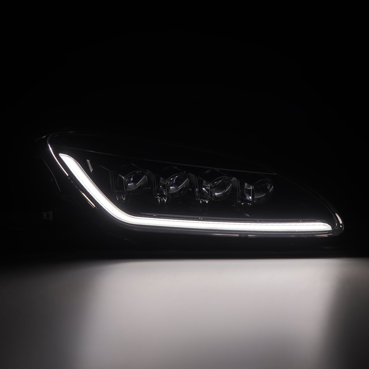 99-09 Honda S2000 NOVA-Series LED Projector Headlights Alpha-Black ...