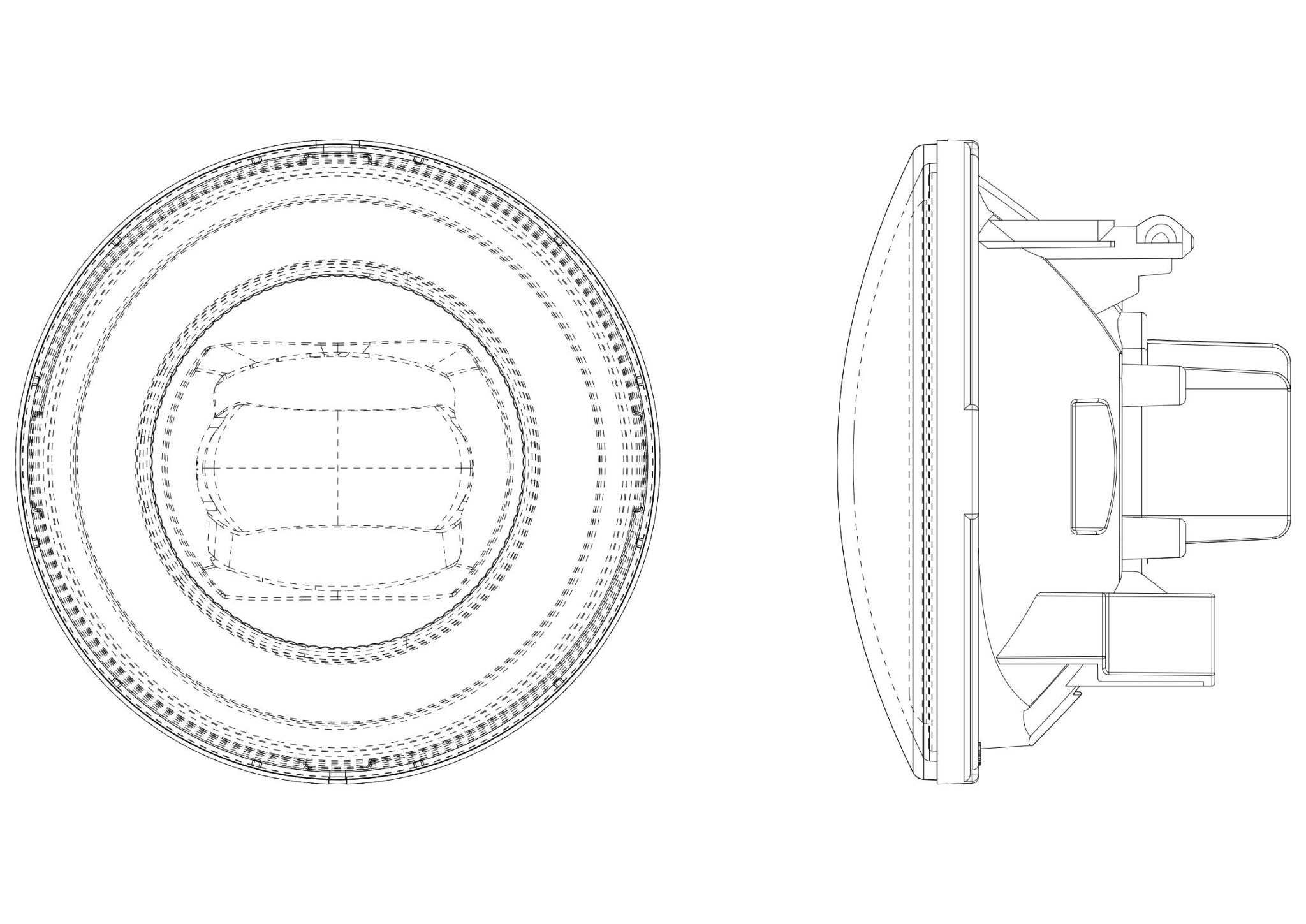 Universal Chevrolet/GMC/Pontiac DoubleTap Dual Color LED Projector Fog ...