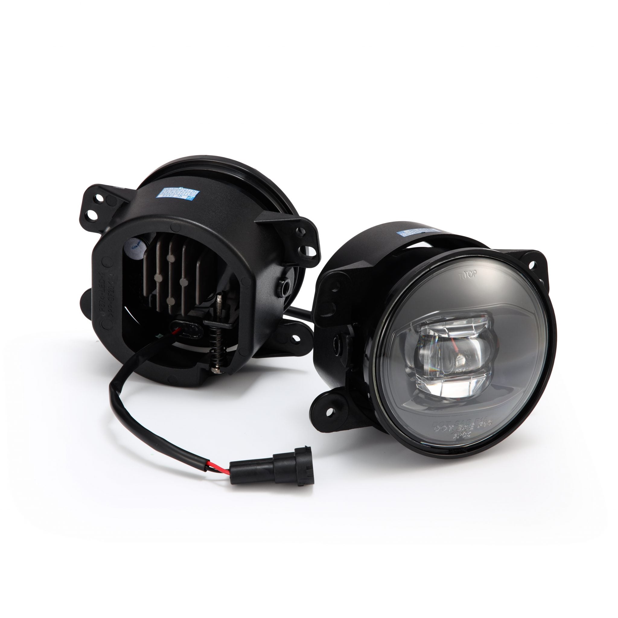 Universal Chrysler/Dodge/Hummer/Jeep DoubleTap Dual Color LED Projector ...